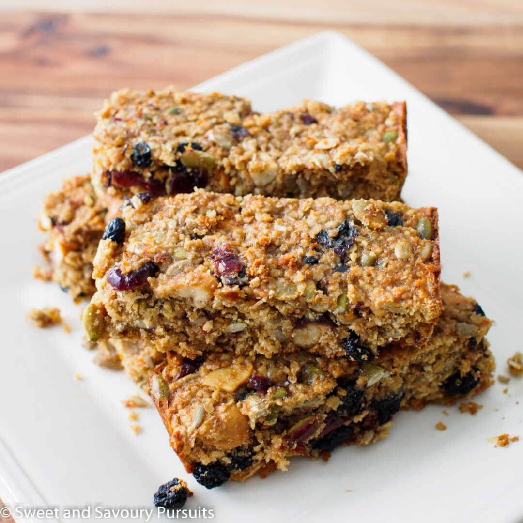 Oat, Fruit and Seed Bars – Sweet and Savoury Pursuits
