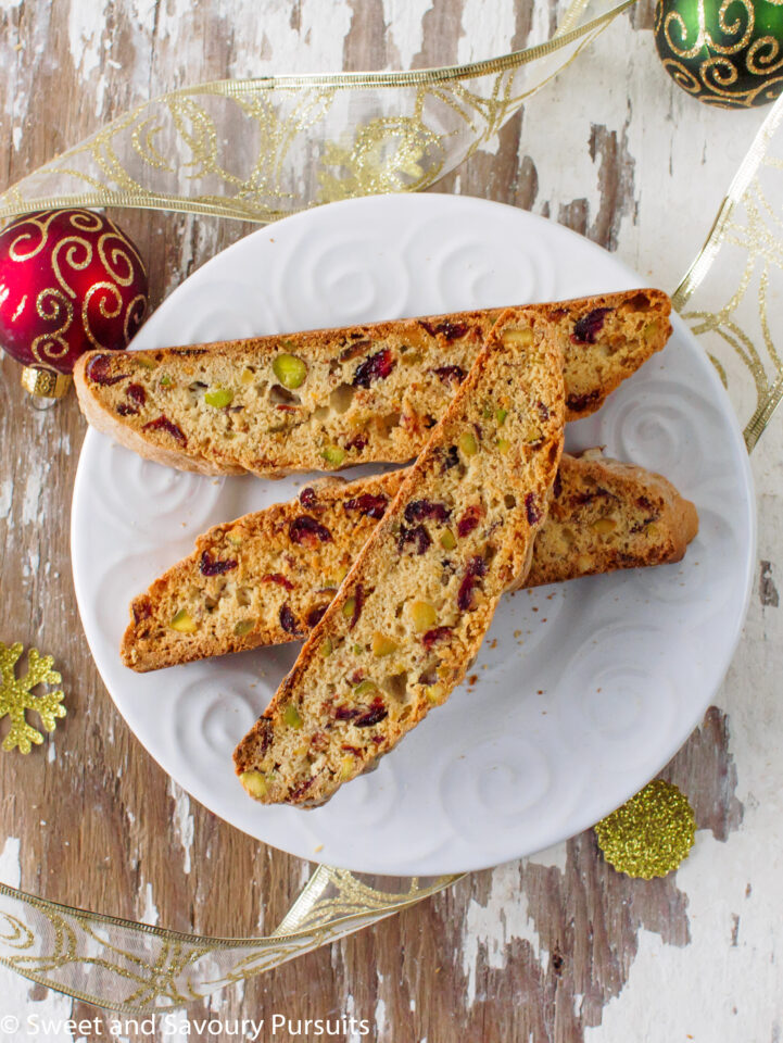 Pistachio and Cranberry Biscotti – Sweet and Savoury Pursuits