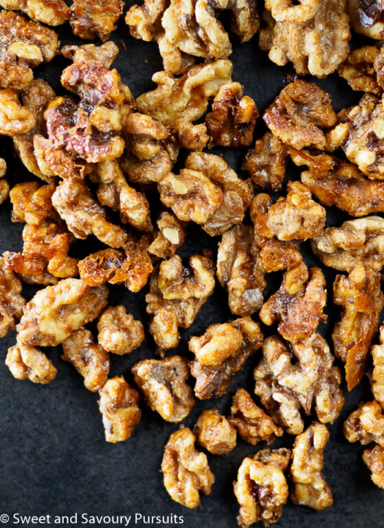 Maple Spiced Walnuts – Sweet and Savoury Pursuits