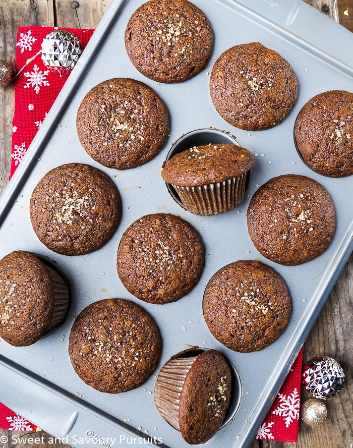 Easy Gingerbread Muffins – Sweet and Savoury Pursuits