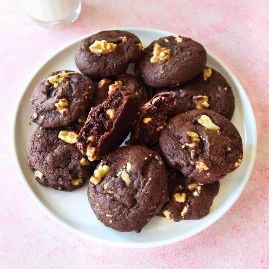 Chocolate Walnut Cookies – Sweet and Savoury Pursuits